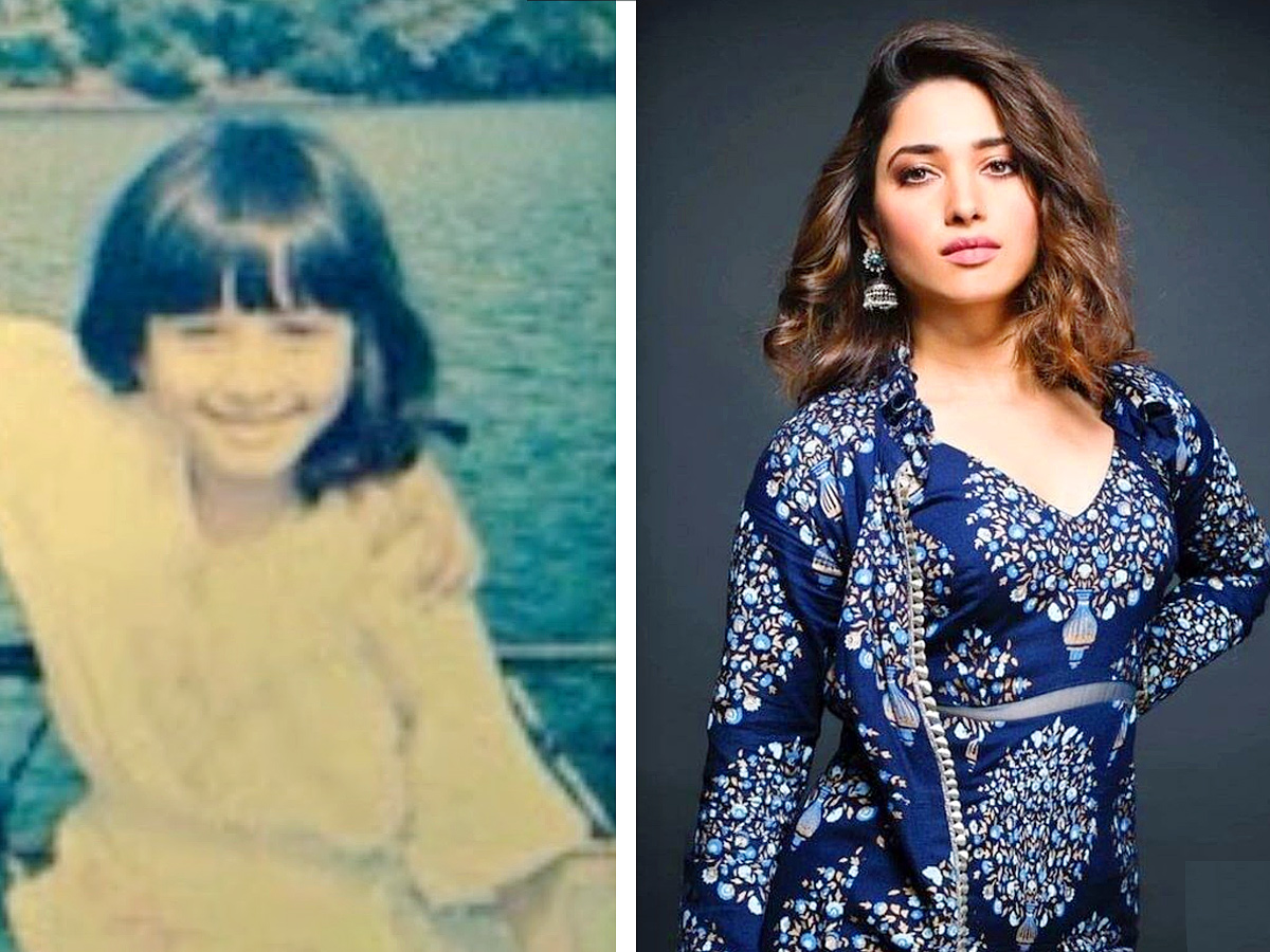 Tollywood Star Heroines Childhood Rare Photos Collection Goes Viral - Sakshi